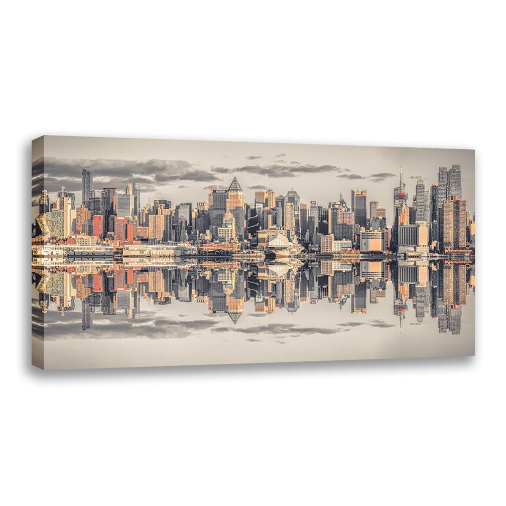 Manhattan Landscape Drawing